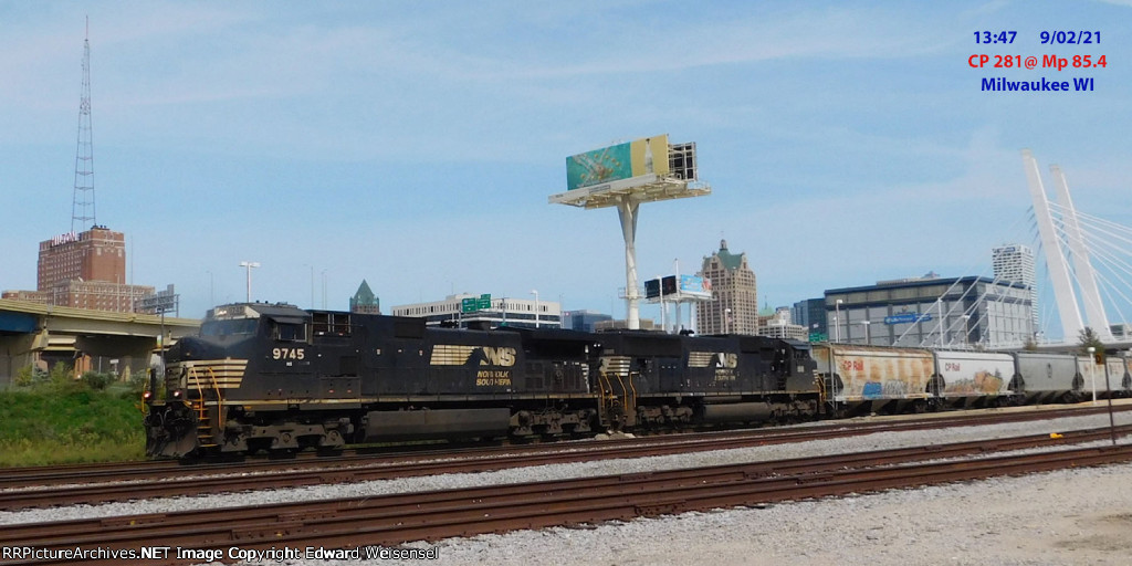 281 heads west with two stallions